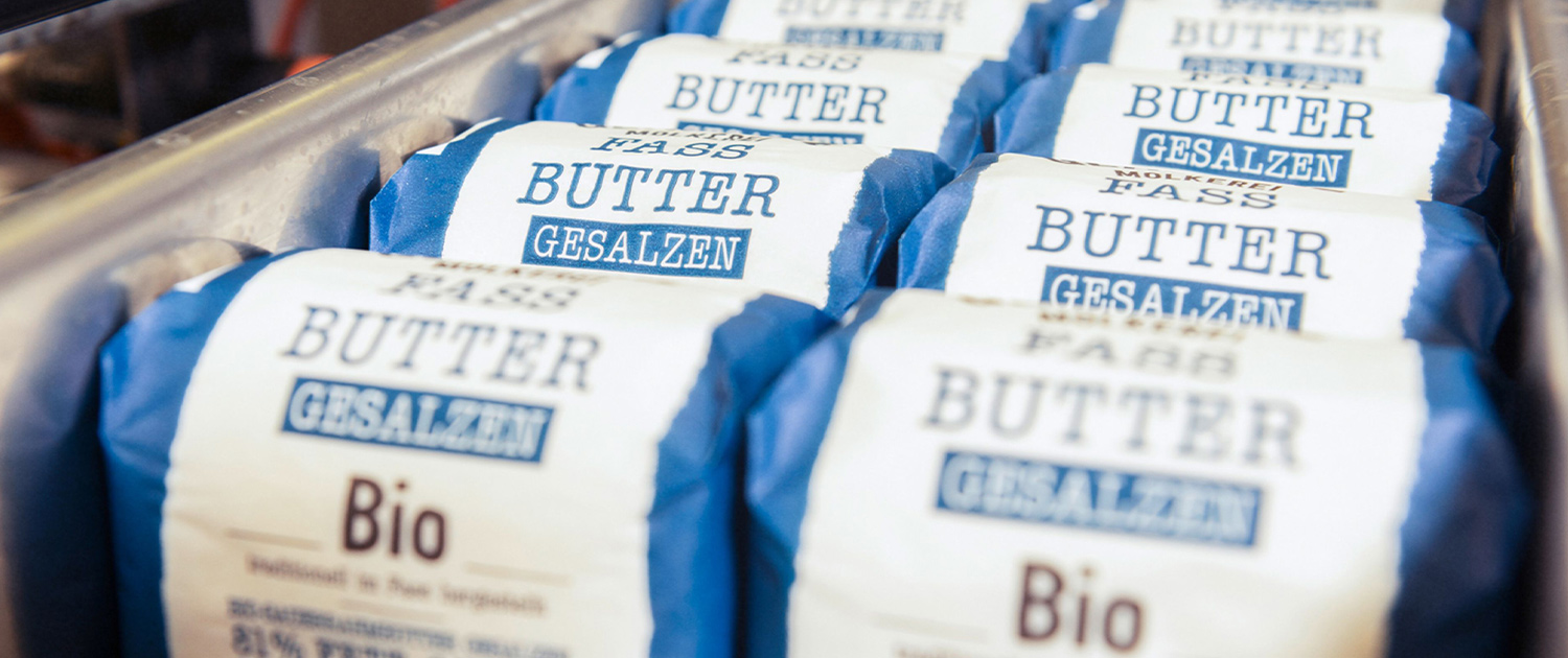 Bio-Butter - Die Gläserne Molkerei