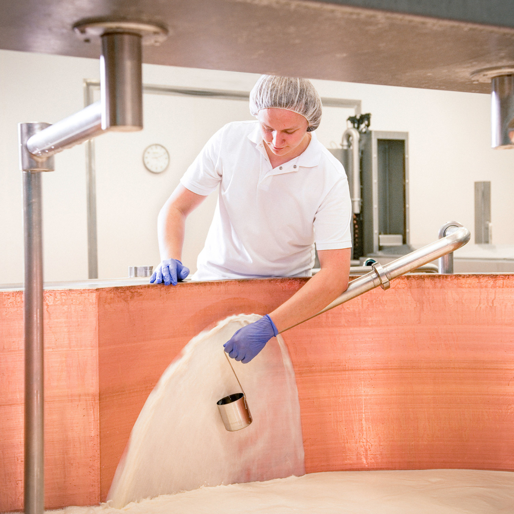 Führungen sind wieder möglich - Die Gläserne Molkerei